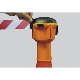 Skipper mobiler Absperrgurt orange in verschiedenen Gurtfarben mit ...