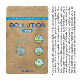 Dr. Schnell ECOLUTION FOROL STICKS pulverförmiger Universalreiniger in ...
