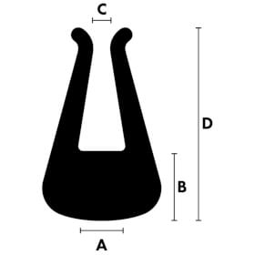 Nomapack Transportschutz U Extra Padding Kantenschutz-Profil für ...