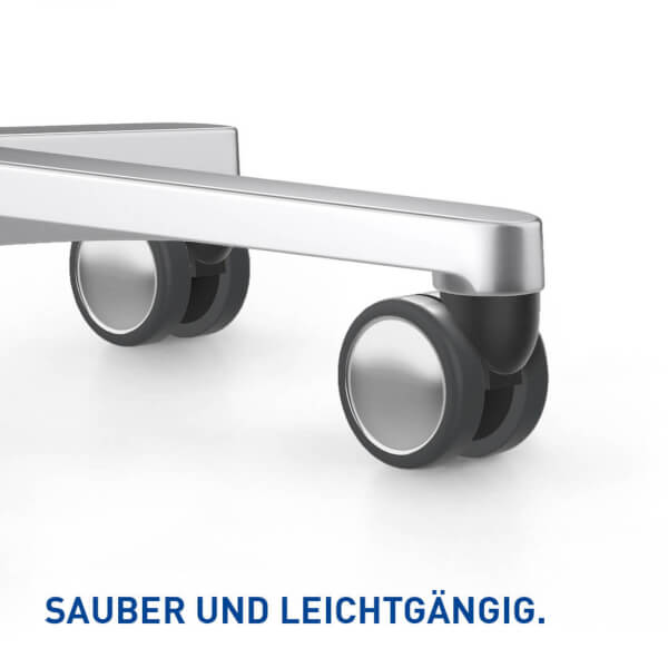 bimos Unitec mit Rollen unterstützt die sitzende Arbeit in der ...