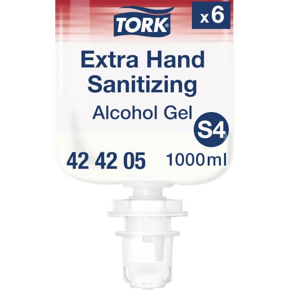 Tork 424205 Extra Desinfizierendes Hand Alkohol Gel Premium Desinfektion für Spendersystem S4 kaufen