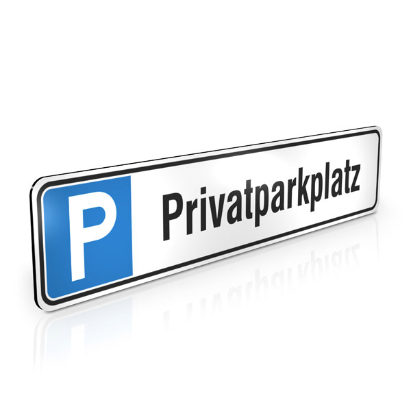 Parkplatzschilder, Parkschilder und Einschlagpfosten Online Shop