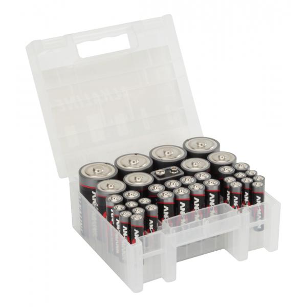 Ansmann RED Multipack Alkaline-Batterie Praktische Aufbewahrungsbox ...