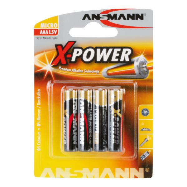 Ansmann X-Power AAA (MN2400/LR03) Alkaline-Batterie kaufen
