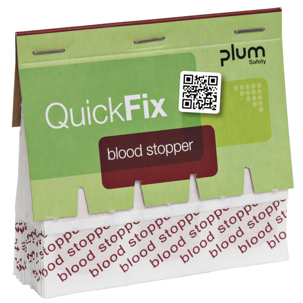 Plum QuickFix Blood Stopper Pflaster Nachfüllset Alginatfasern sorgen ...